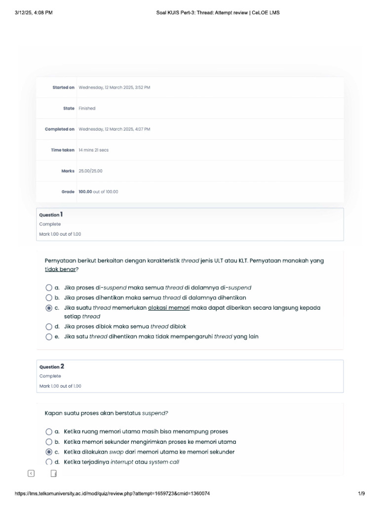 Sisop Kuis 3 Attempt 2 | PDF