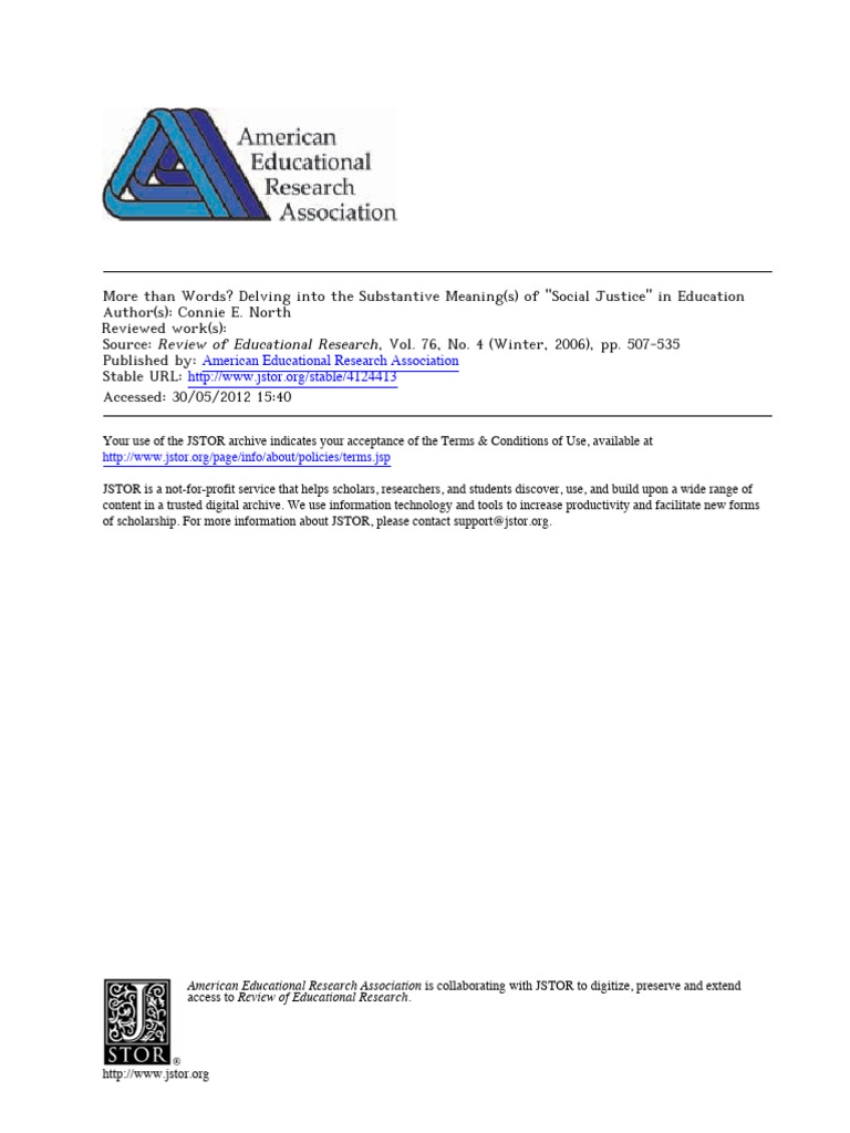 North Social Justice Unit 3 | PDF | John Rawls | Justice