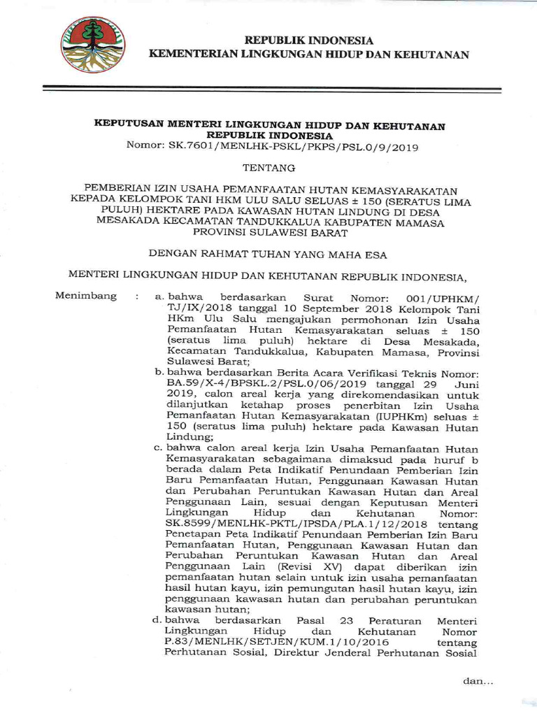 SK HKM Ulu Salu | PDF