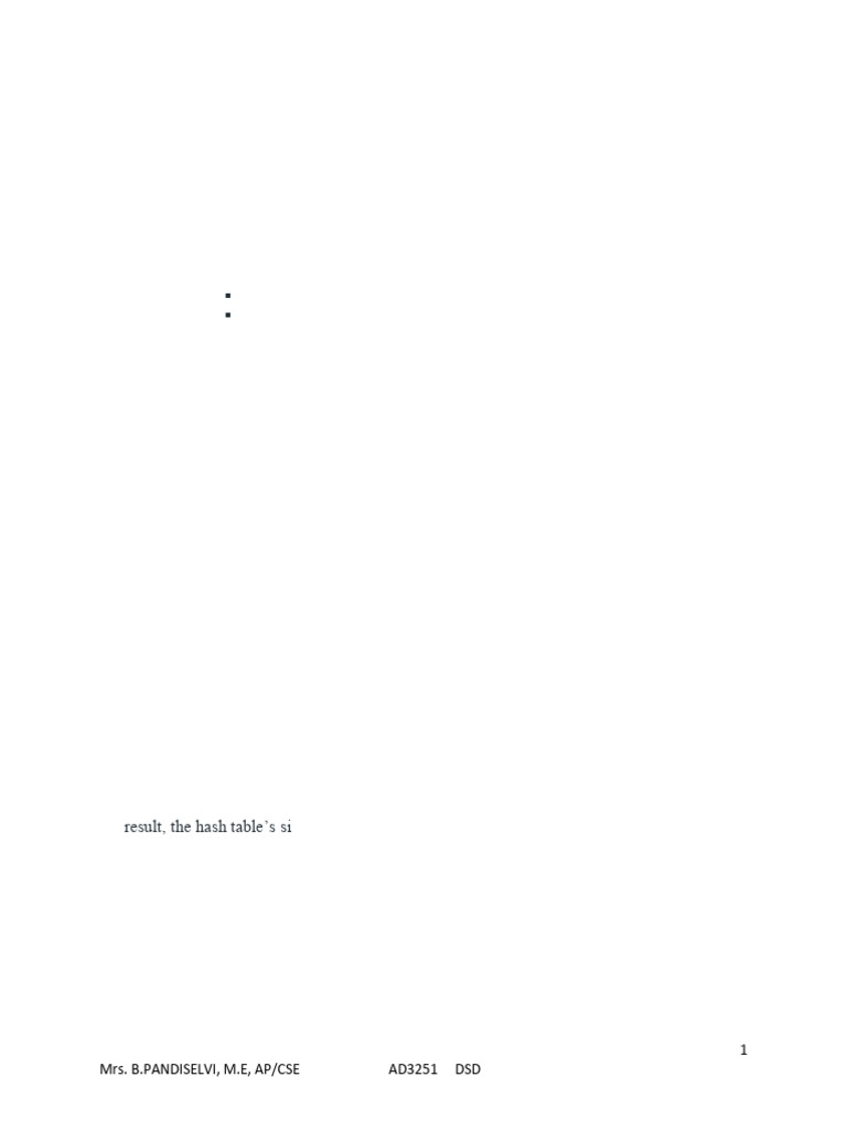 Collision Handling Techniques | PDF | Algorithms | Algorithms And Data Structures