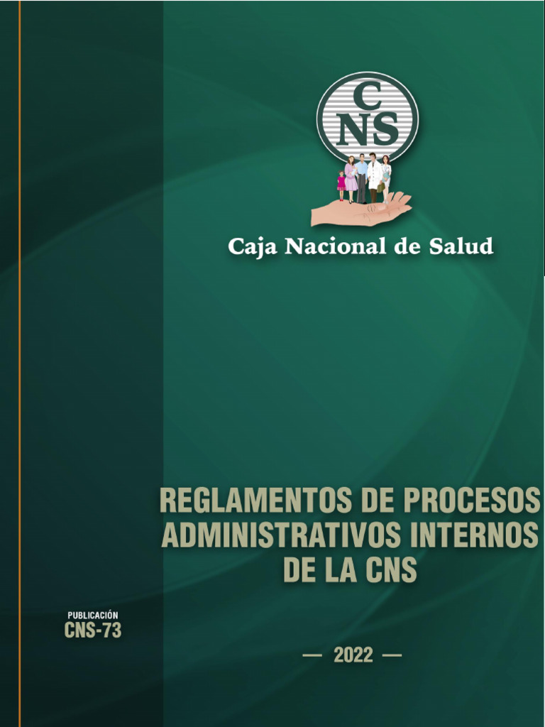 Reglamento Procesos Admin. Internos Cns | PDF | Regulación | Debido al proceso