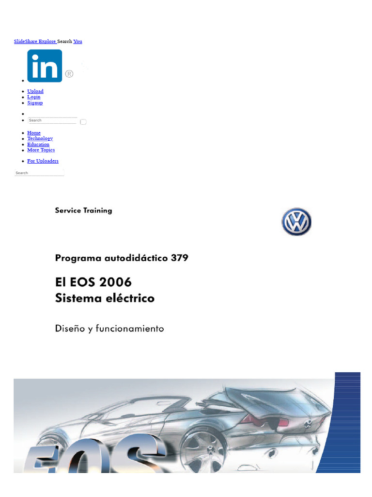 379 1 El EOS 2006 Sistema Electrico | PDF