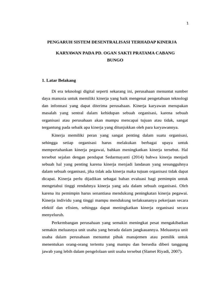 Skripsi Yulia Proposal | PDF