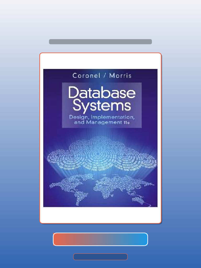 Database Systems Design Implementation and Management 11th Edition by Carlos Coronel | PDF ...