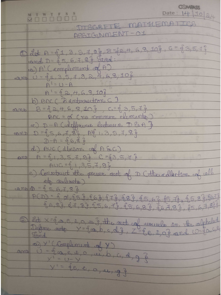 Assignment 01 Dms | PDF