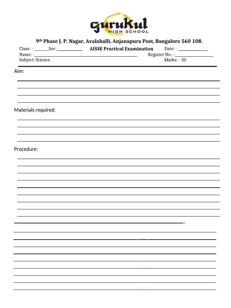 Lab Exam Sheet | PDF