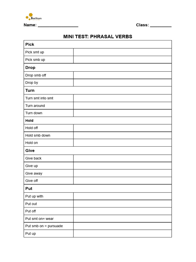 Phrasal Verbs | PDF