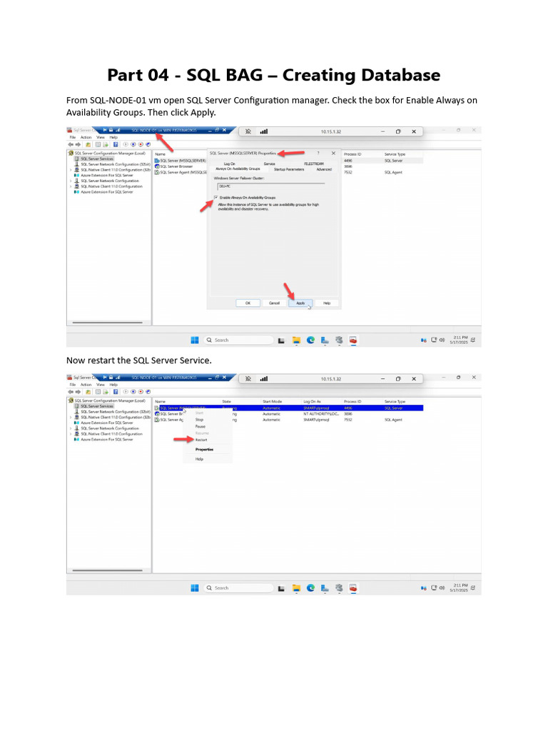 Part 04 - SQL BAG - Creating Database | PDF