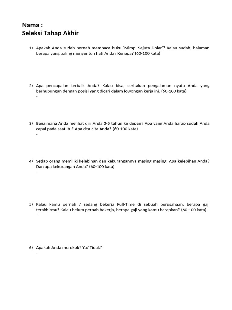 Form STA | PDF