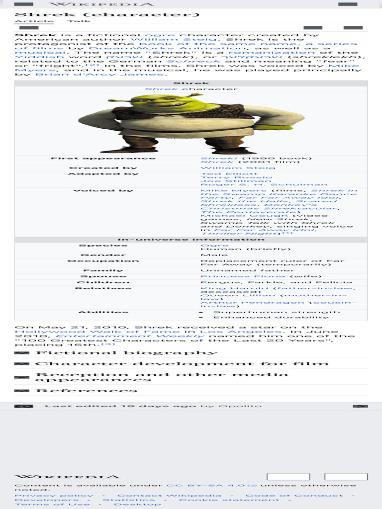 Shrek: The Iconic Ogre Protagonist | PDF | Dream Works Animation