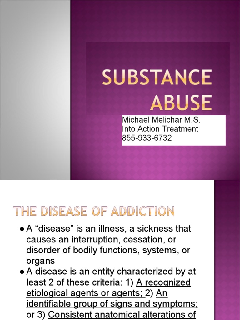 Substance Abuse | PDF | Substance Dependence | Substance Abuse