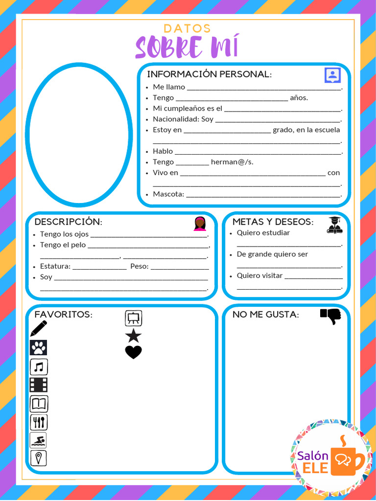 Información Personal y Metas | PDF