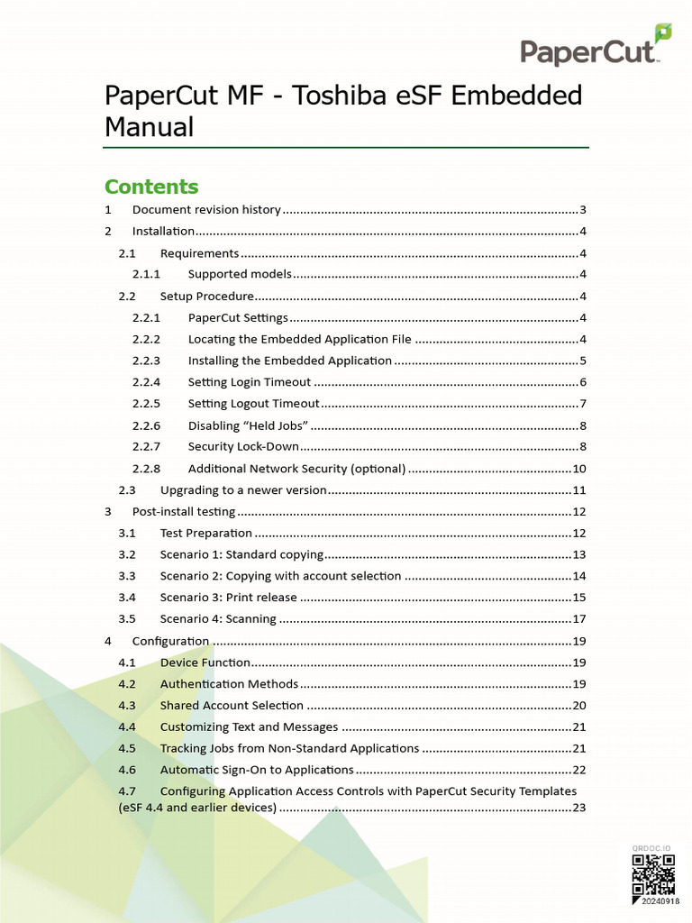 PaperCut20-20eSF20Manual | PDF | Login | User (Computing)