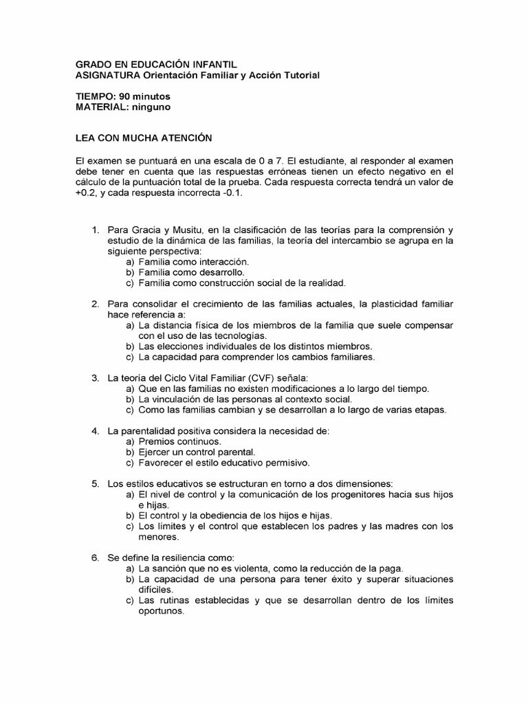 Examen OFAT | PDF