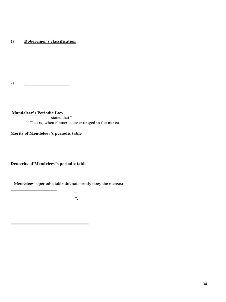 3.classification of Elements and Periodicity in Properties of Elements ...