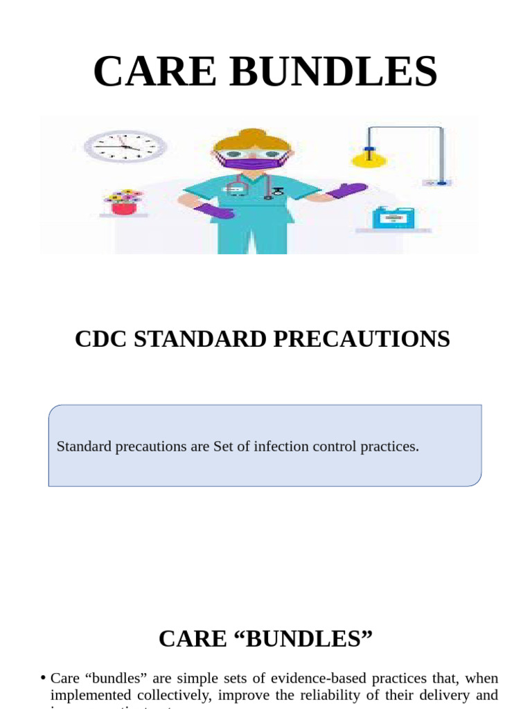 Evidence-Based Care Bundles Overview | PDF | Medical Specialties ...