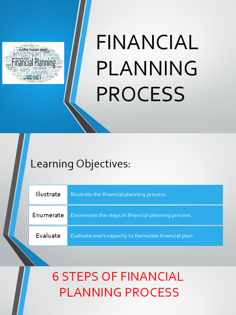 Week3a Financial Planning Process | PDF