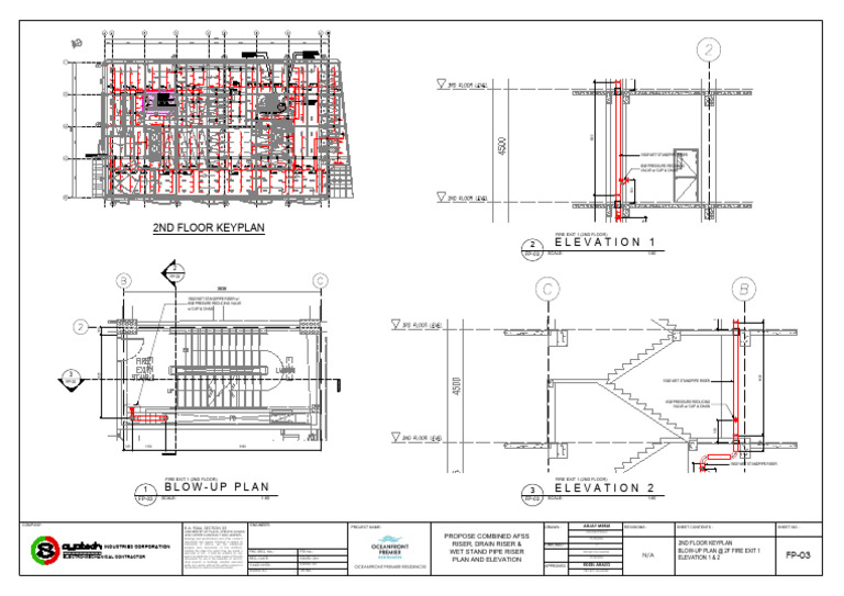 Fp-03 2nd Floor Stair 1 | PDF | Stairs