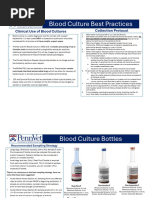 Blood Culture Collection Best Practices | PDF | Blood | Hematology