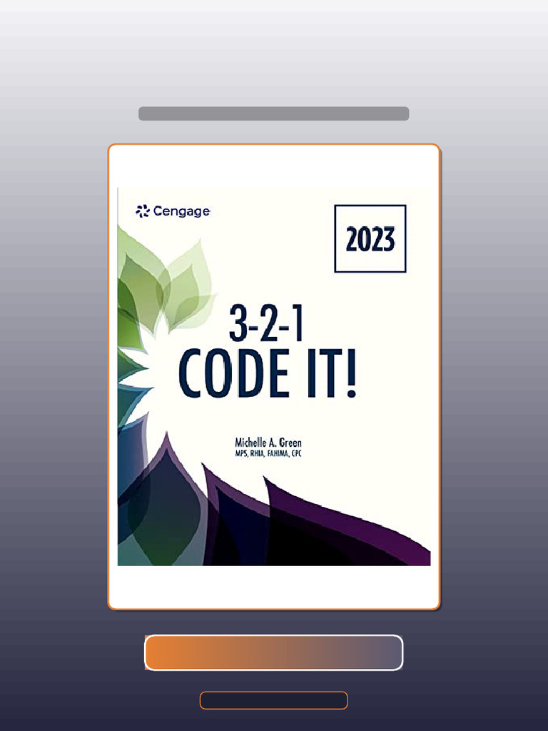 321 Code It 2023 Edition by Michelle Green | PDF | Educational Assessment