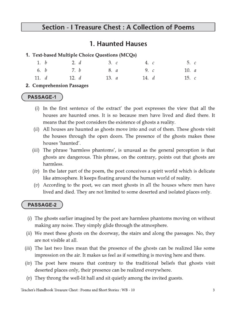 Haunted Houses | PDF