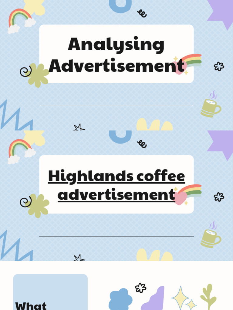 Advertisement Analysis | PDF