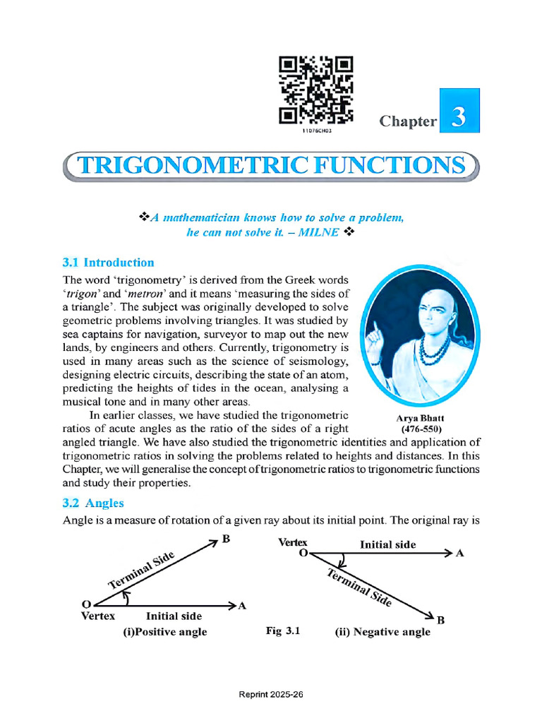 03.trigonometric Functions | PDF