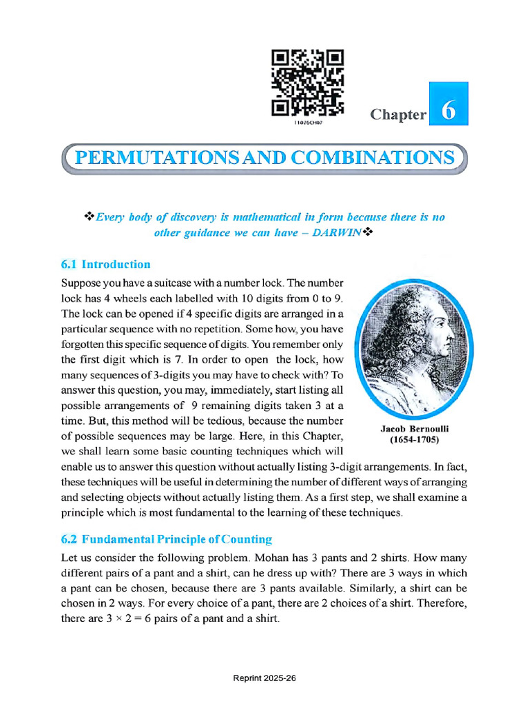 06.permutations and Combinations | PDF