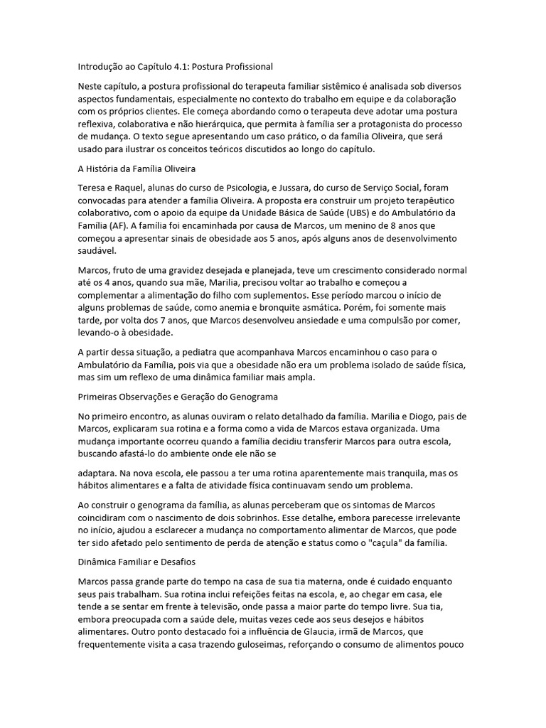 Resumo Do Capilo 4 Livro TCC Judit Beck | PDF | Família | Emoções