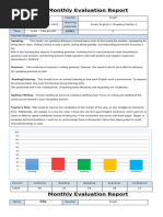 ESL Report Card Comments Compilation | PDF | English Language | Reading ...