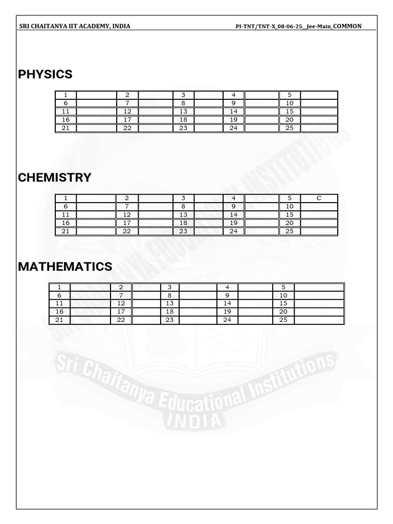 08 06 2025 Jee Main Paper Offline Key Pdf 7361