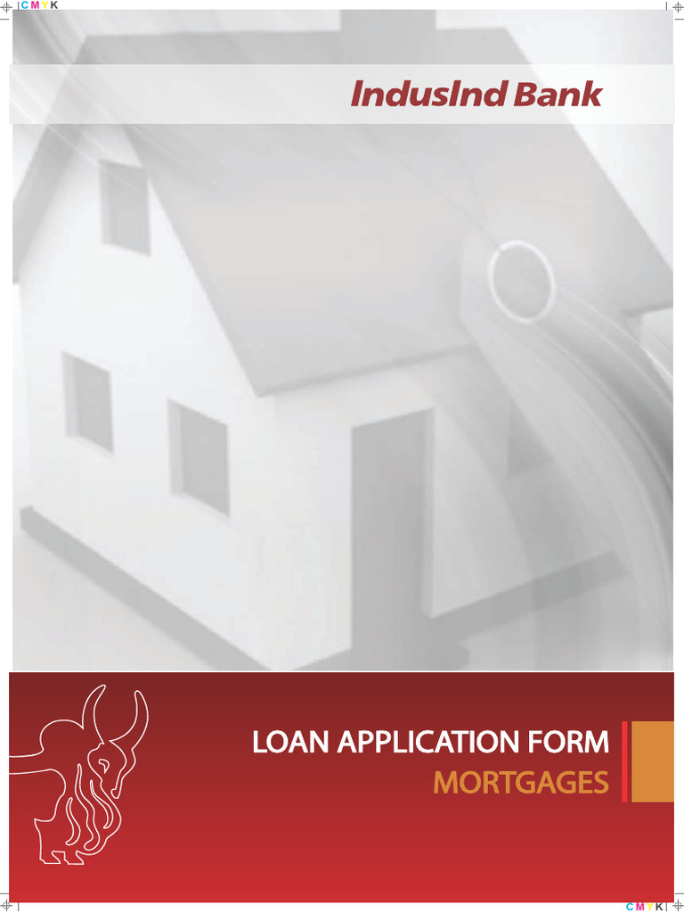 IndusInd Bank Mortgage Loan Application | PDF | Banks | Loans