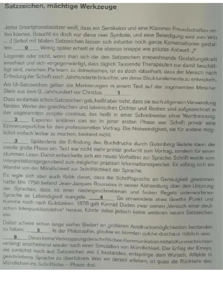 Satzzeichen | PDF