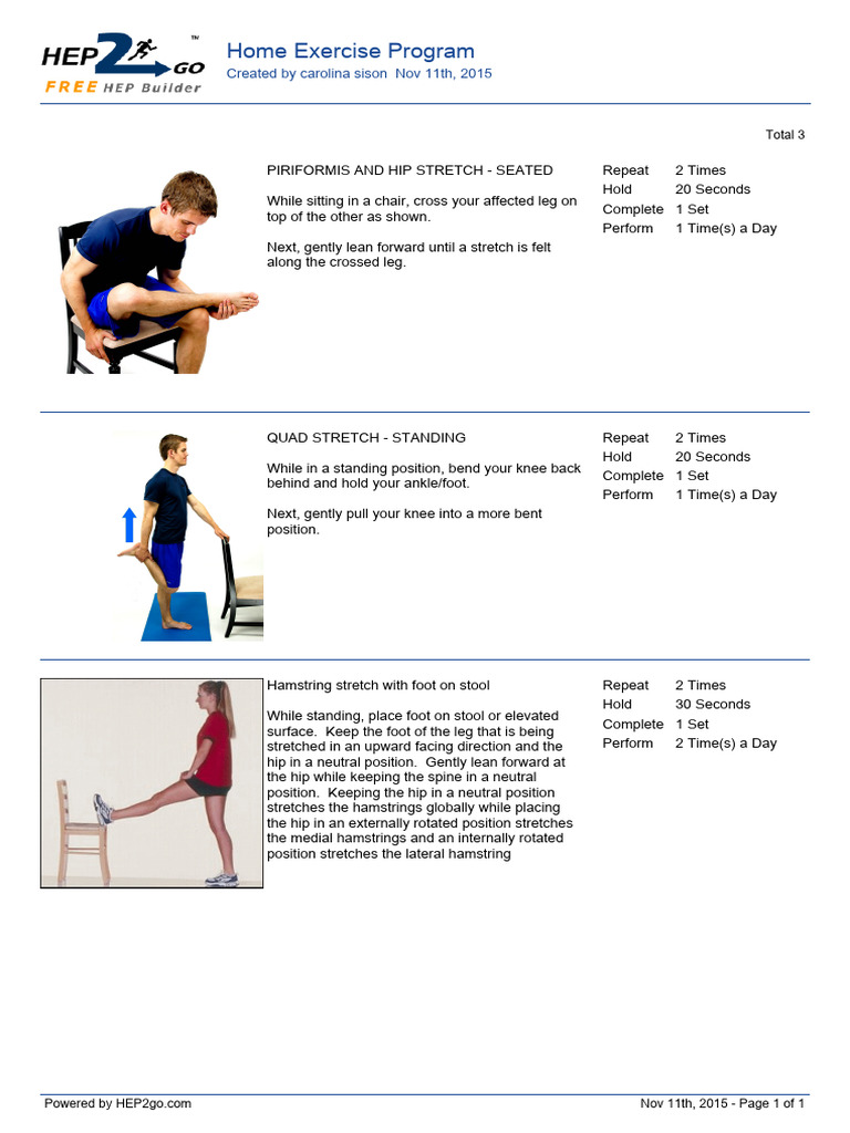 More Lower Extremity Stretching | PDF | Knee | Foot