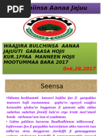 Xalayaa Deeggarsaa | PDF