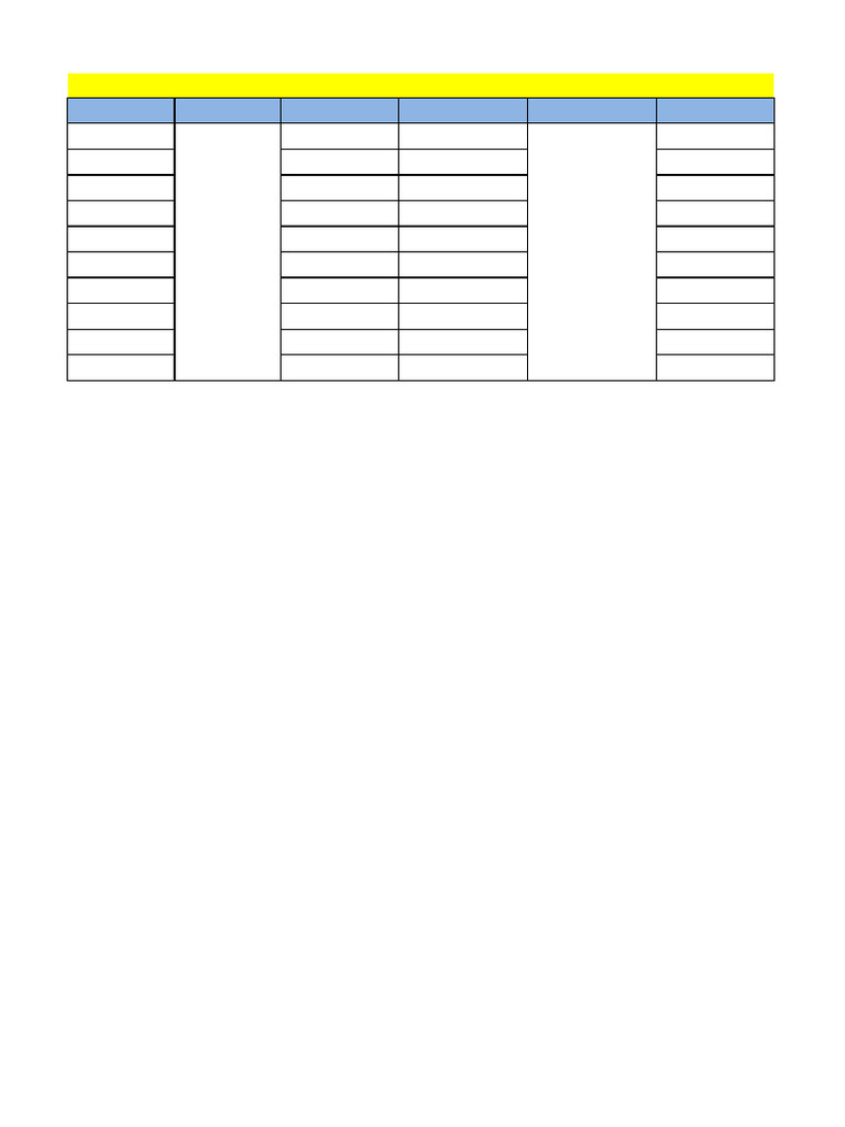 Time Table Half Day | PDF