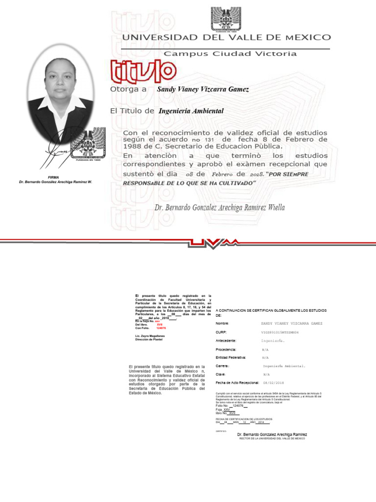 548903524-Titulo-Uvm Sandy V | PDF