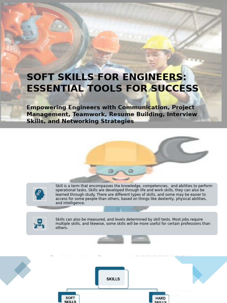 Essential Soft Skills for Engineers | PDF | Skill | Engineering