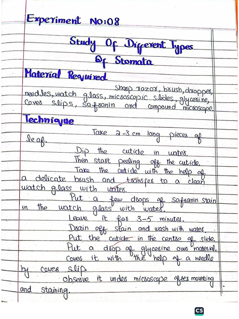 Intro To Biology Experiment 7 | PDF