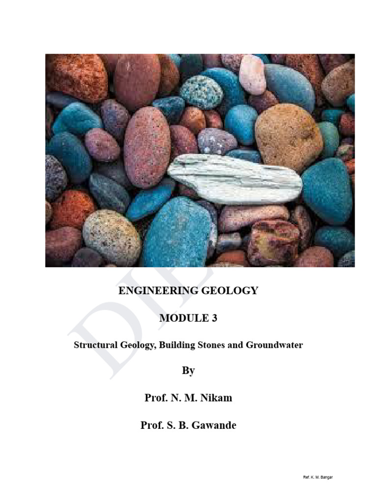 Engineering Geology Petrology | PDF | Fault (Geology) | Aquifer