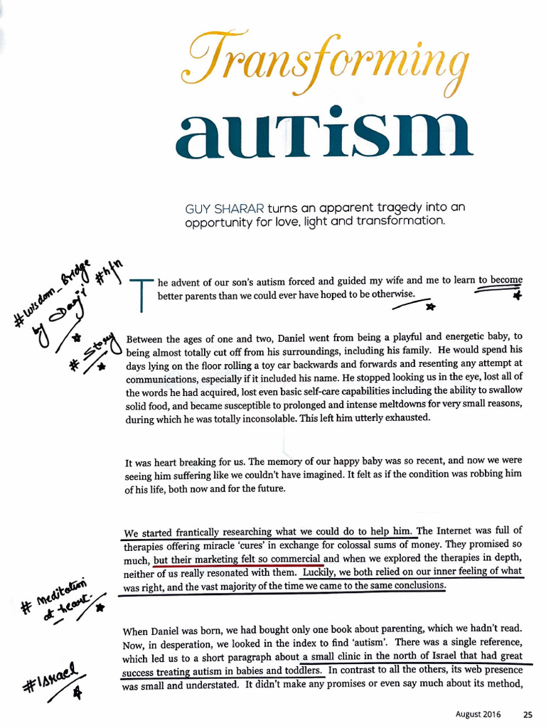 Transforming Autism #Hfn-Magazines | PDF