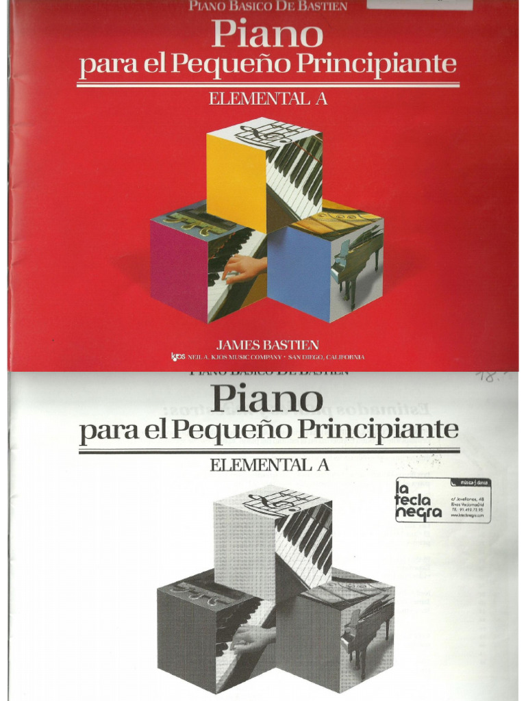 James Bastien - para El Pequeño Principiante - A | PDF