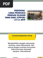 13 Panduan Mutu IP CPPOB | PDF | Bisnis | Kesehatan Holistik