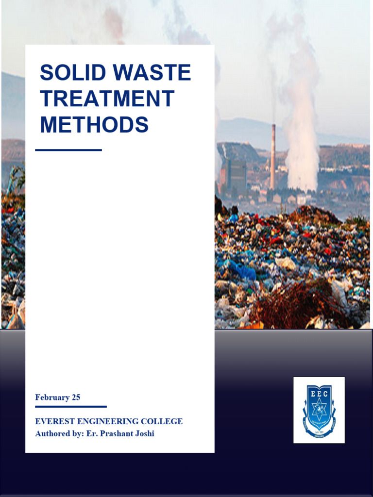 Solid Waste Treatment Methods | PDF | Anaerobic Digestion | Waste ...