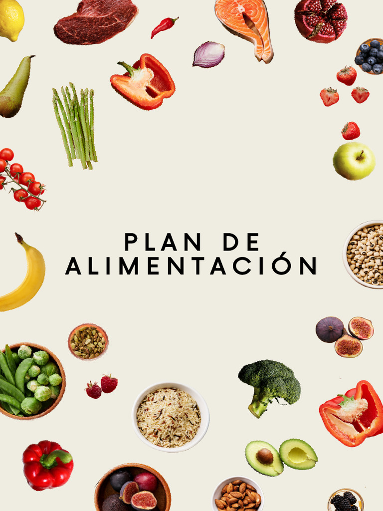 Plan Alimentario | PDF | ensalada | Vegetales