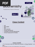 AMDR Guidelines for Macronutrients | PDF | Nutrients | Calorie