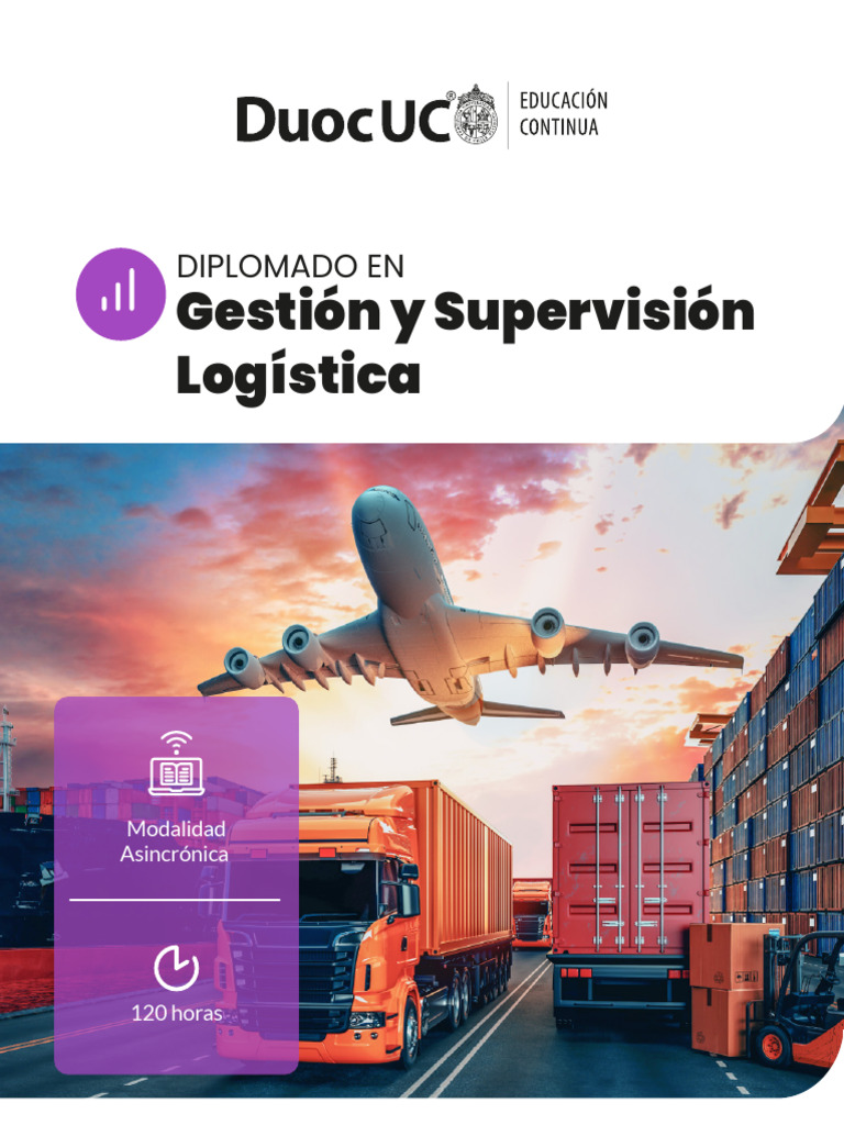 Brochure Gestion y Supervision Logistica | PDF | Logística | Aprendizaje