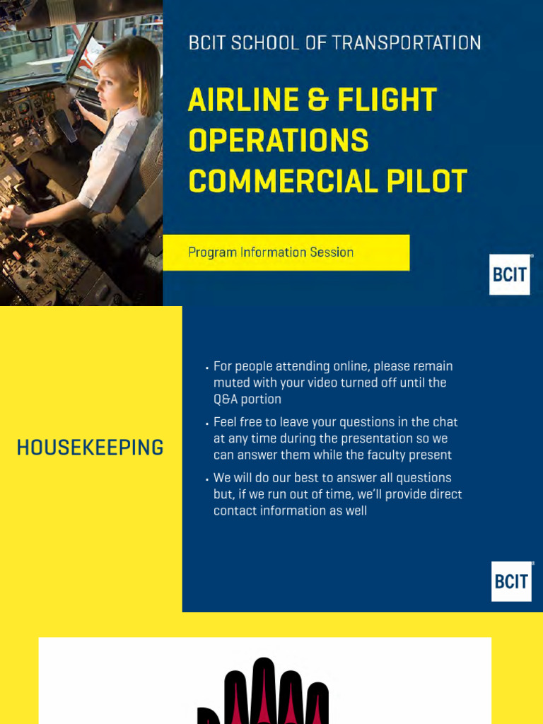 Airline Flight Ops Commercial Pilot Info Sess - Jul25 | PDF | Flight ...