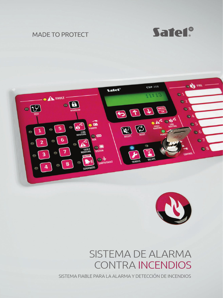 Sistema Avanzado de Alarma Contra Incendios | PDF | Calidad (comercial ...
