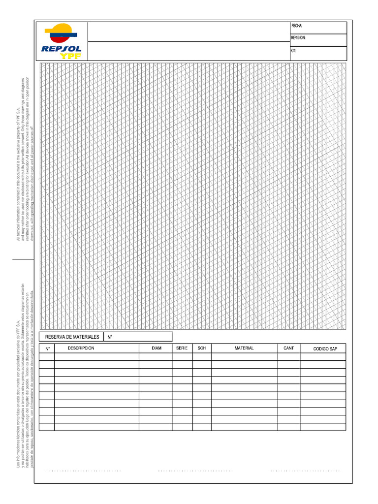 Plantilla para Isometria | PDF